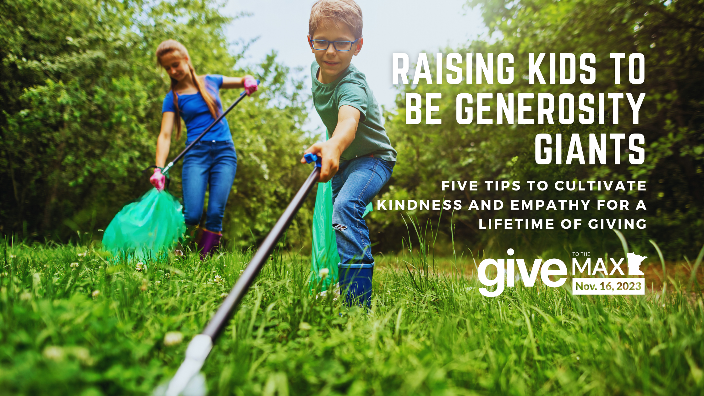 Raising kids to be generosity giants: Five tips to cultivate kindness ...